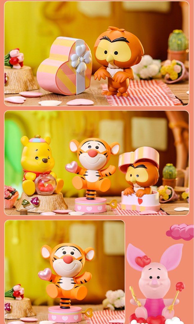 WINNIE THE POOH POPMART full set / Blind box, Hobbies & Toys, Toys ...