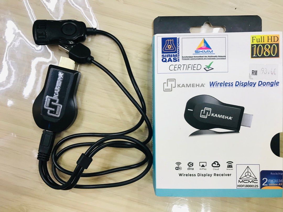 Wireless Display Dongle, Computers & Tech, Parts & Accessories ...