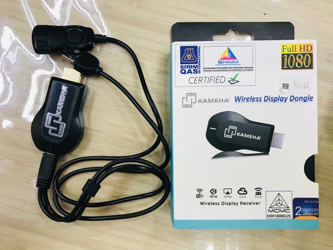 Wireless Display Dongle, Computers & Tech, Parts & Accessories ...