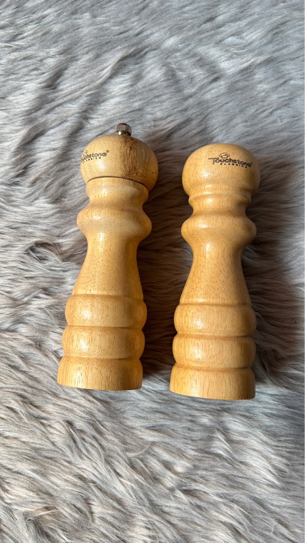 Wooden Salt and Pepper Shaker, Furniture & Home Living, Kitchenware ...
