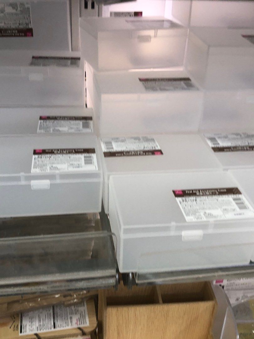 wts daiso storage box, Furniture & Home Living, Home Improvement ...