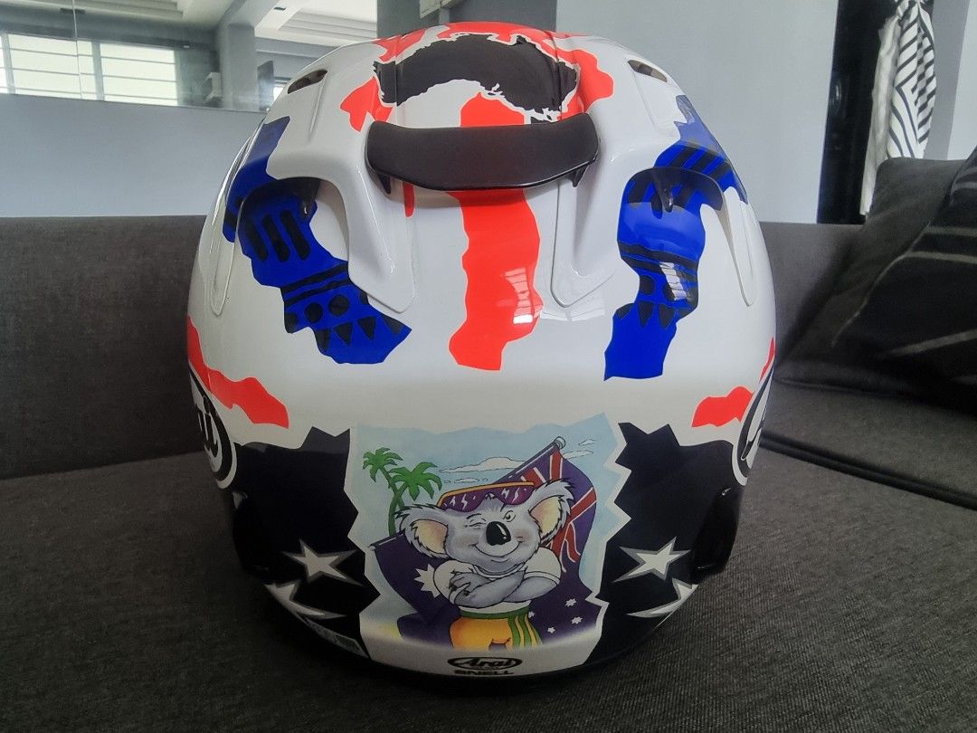 Arai RAM 4 Doohan, Motorcycles, Motorcycle Apparel on Carousell
