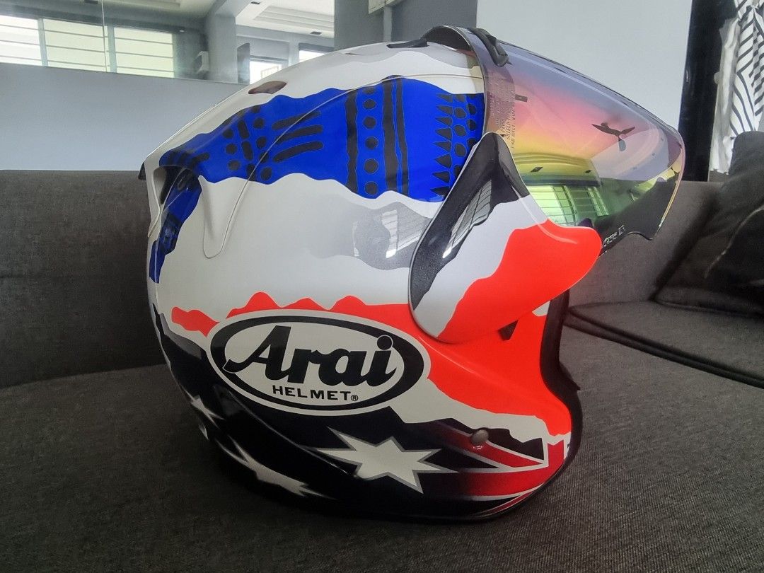 Arai RAM 4 Doohan, Motorcycles, Motorcycle Apparel on Carousell