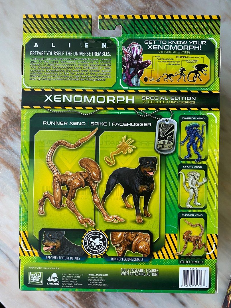 Xenomorph collectable-Fully Poseable Alien, Hobbies & Toys, Memorabilia ...