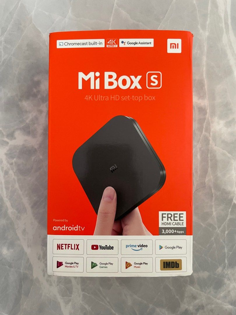 Xiaomi Mi Box S 4K UHD TV Box, TV & Home Appliances, TV & Entertainment ...