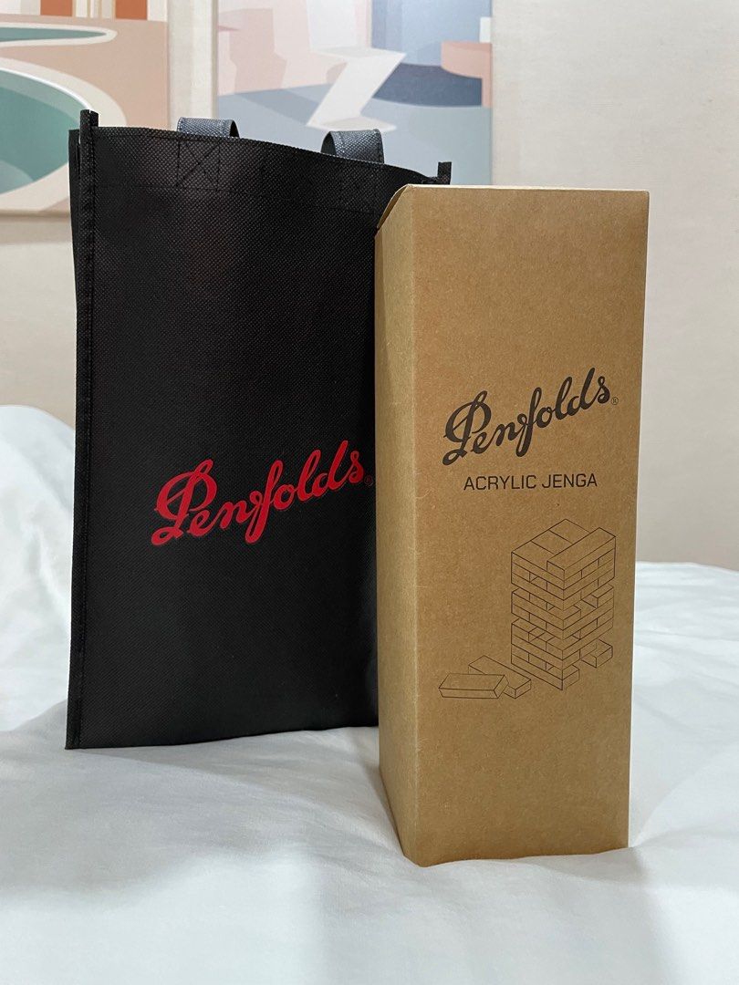 LIMITED EDITION PENFOLDS ACRYLIC JENGA, Hobbies & Toys, Toys & Games on ...