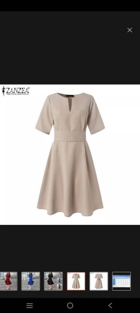 Zanzea Dresses Womens Fashion Dresses And Sets Dresses On Carousell