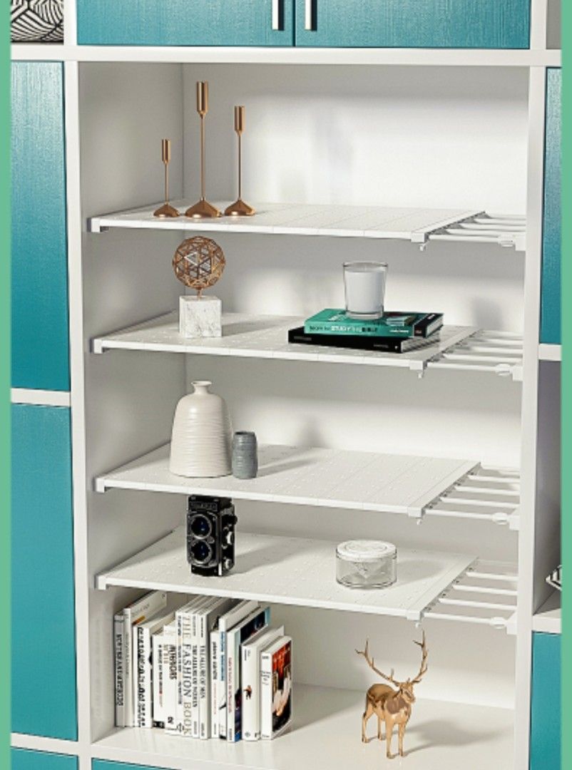 100% Brand New Rack Partition Shelf divider for Wardrobe Cabinet Closet ...