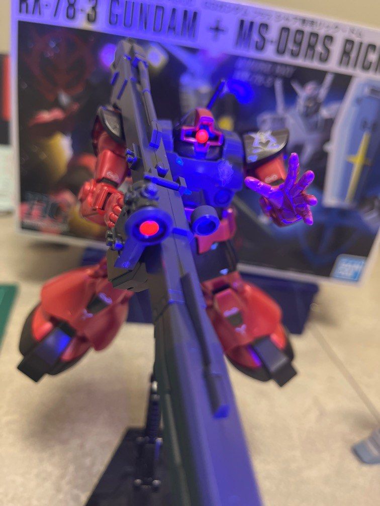 1/144 hg HGUC RX-78-3 Gundam + MS-09RS Rick Dom Char's Custom Set, 興趣及遊戲, 玩具 & 遊戲類 - Carousell