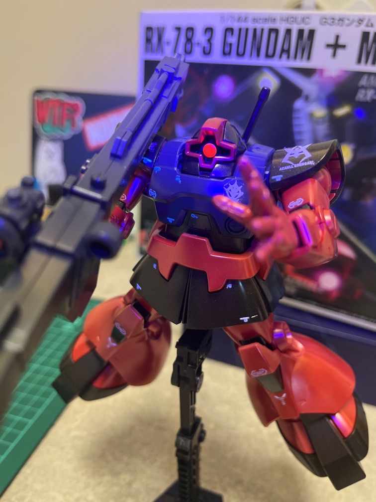 1/144 hg HGUC RX-78-3 Gundam + MS-09RS Rick Dom Char's Custom Set, 興趣及遊戲, 玩具 & 遊戲類 - Carousell