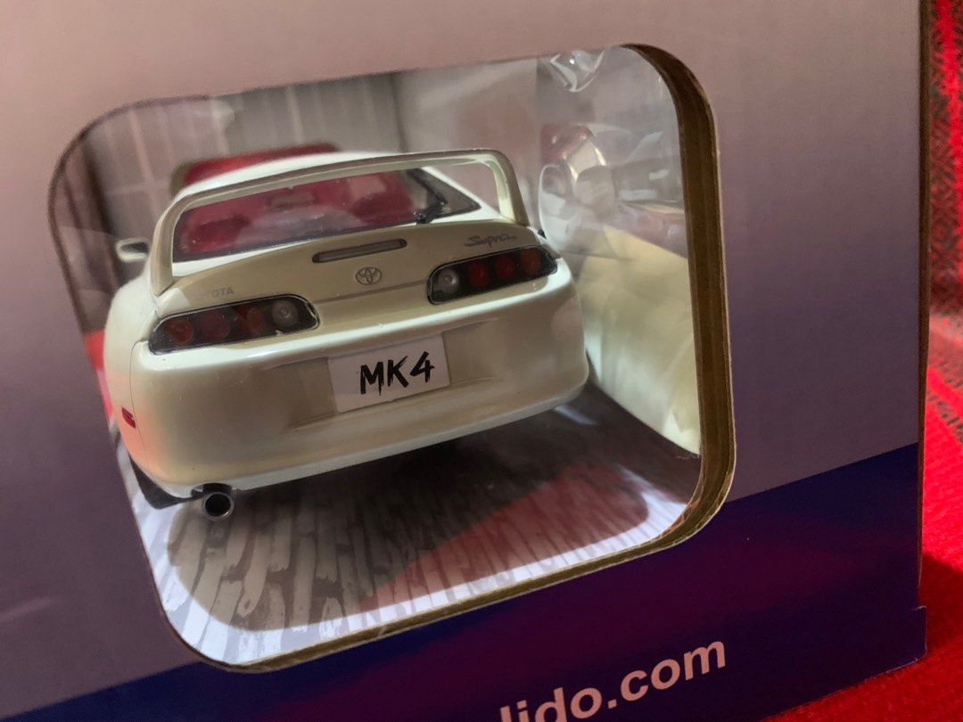 1/18 Solido Toyota Supra MK4 Convertible, Hobbies & Toys, Toys & Games ...