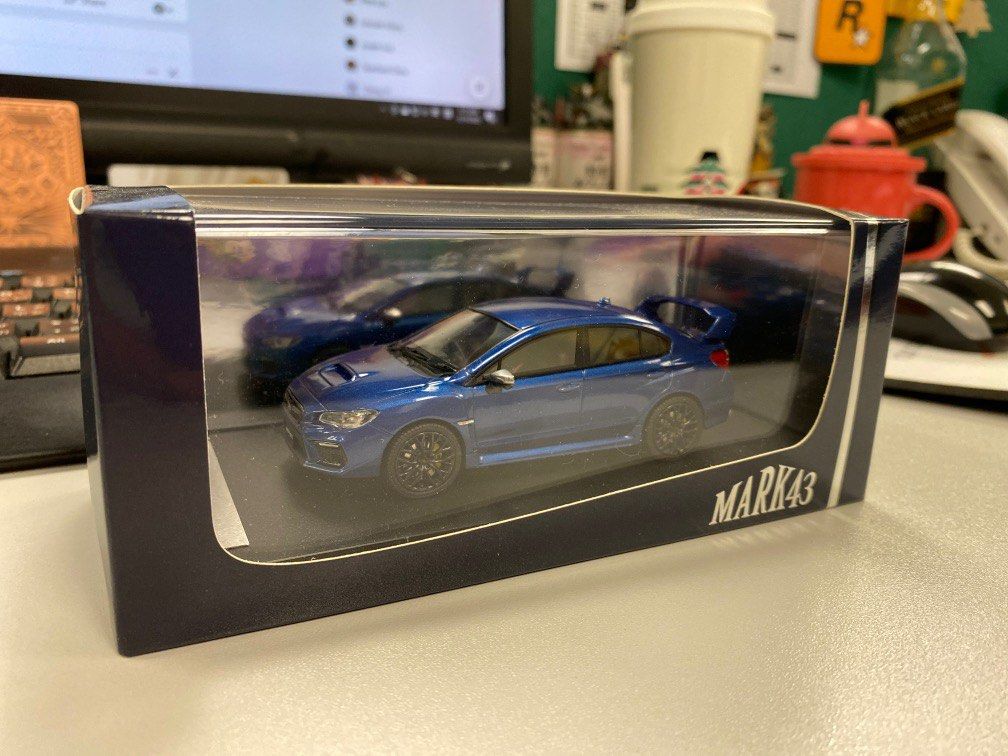 1/43 Mark43 Subaru WRX STI (VAB) 2017, 興趣及遊戲, 玩具 & 遊戲類 - Carousell