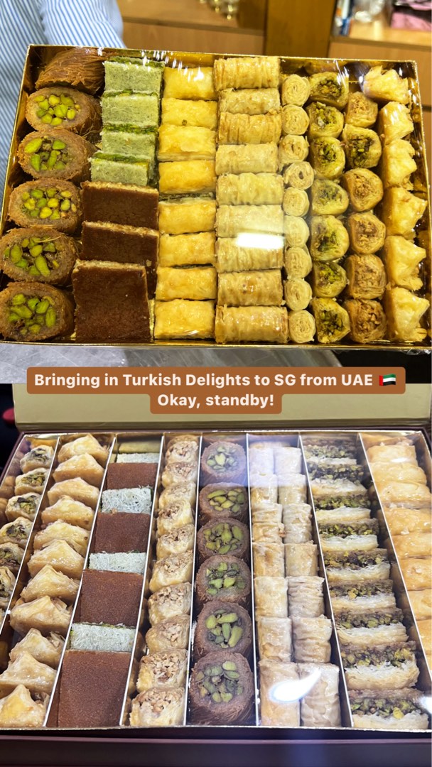 1kg of Mixed baklava from UAE, Food & Drinks, Homemade Bakes on Carousell