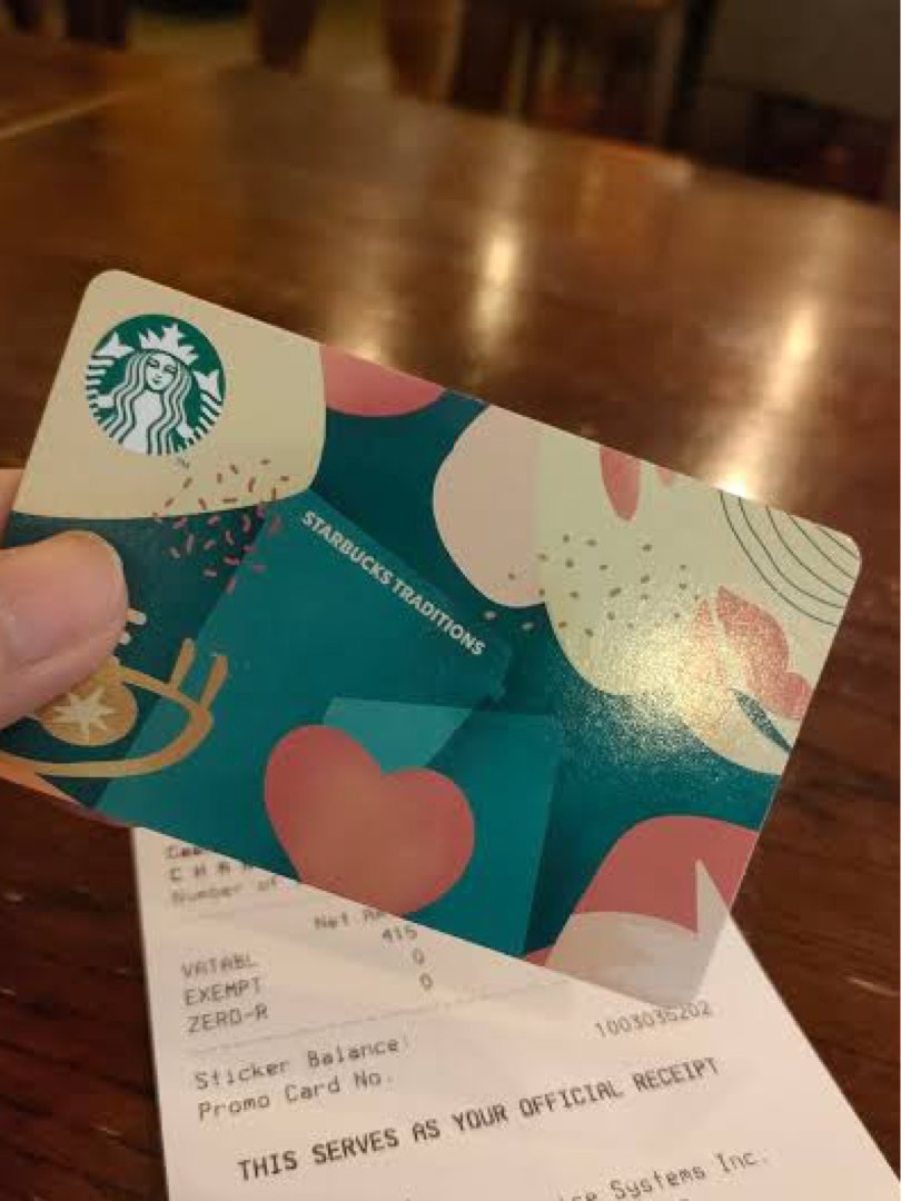 2023 Starbucks Traditions Sticker Card (12 stars), Tickets & Vouchers ...