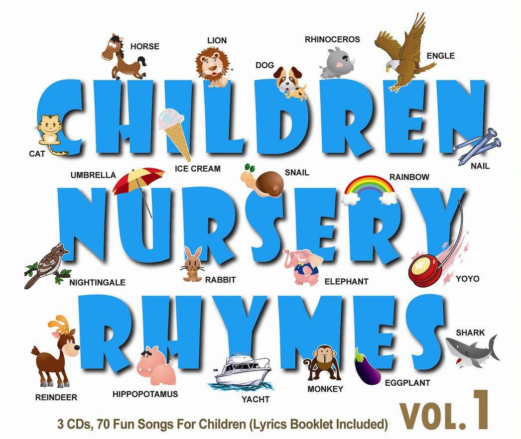 3CD-Children Nursery Rhymes Vol.1-8886352726810-$15 (EQ), Hobbies ...