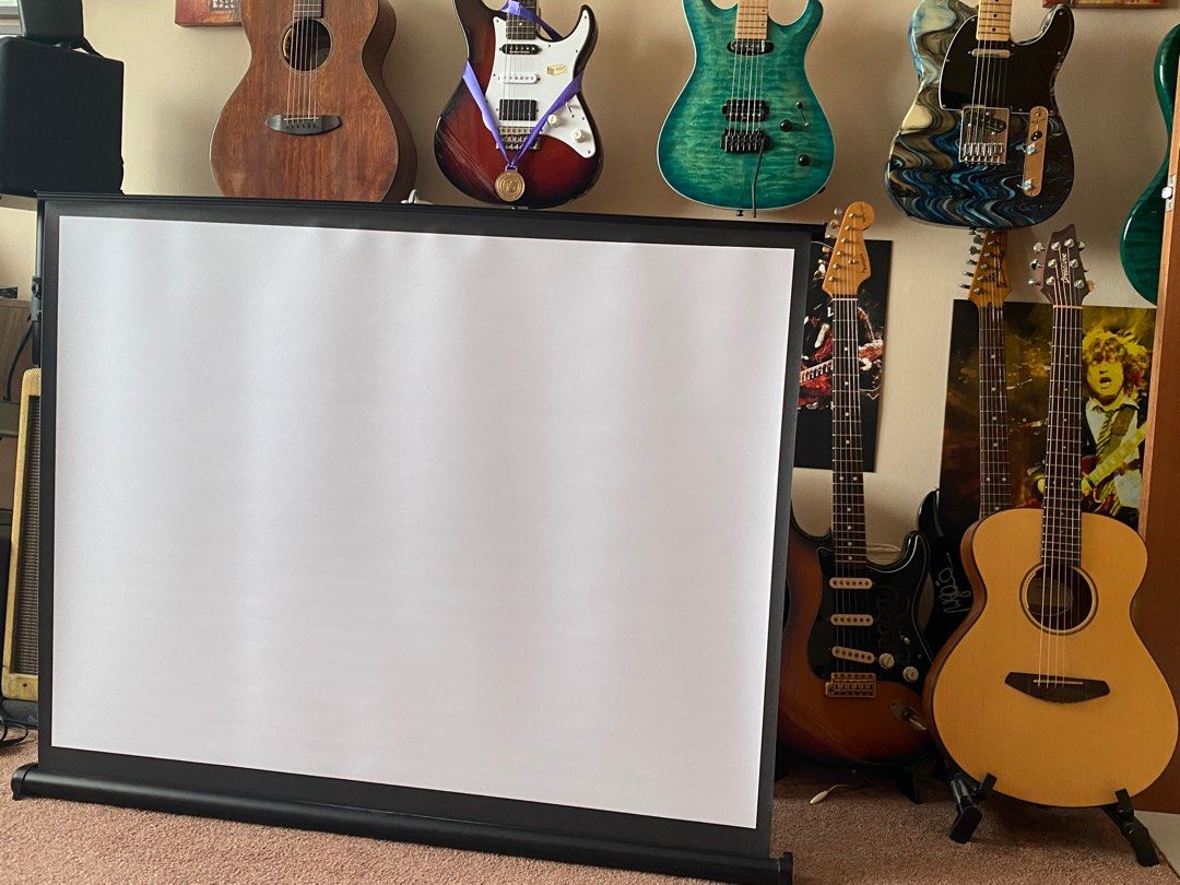 50inch 4:3 Portable Table Top Projector Screen, TV & Home Appliances ...