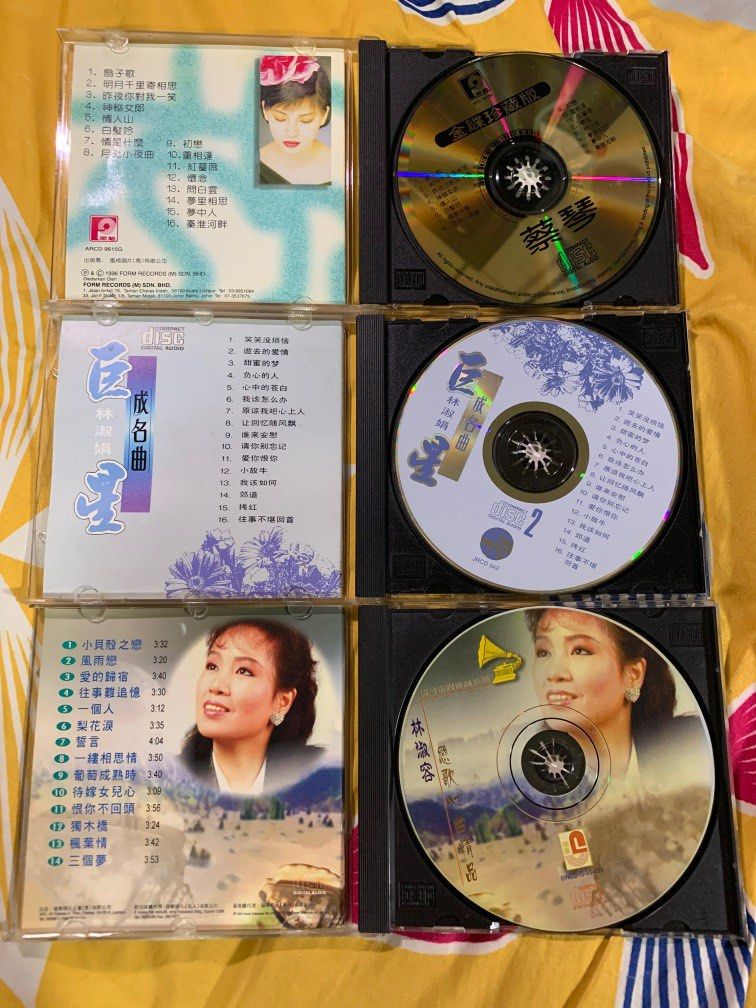 蔡琴 龙飘飘 潘秀琼 林淑容 林淑娟 華文 Chinese cd, Hobbies & Toys, Music & Media, CDs ...