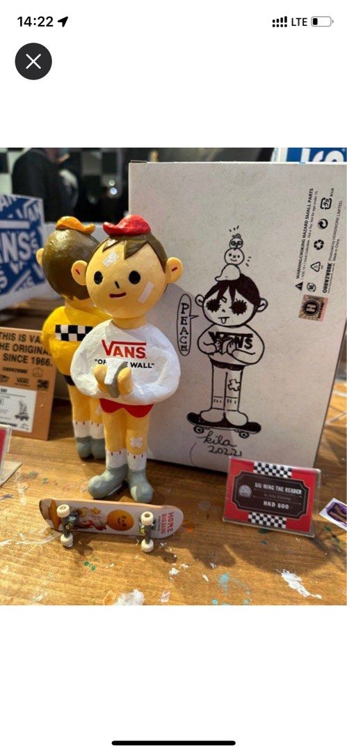 現貨 How2work x Vans Siu Ming The Reader by Kila Cheung Belowground ...