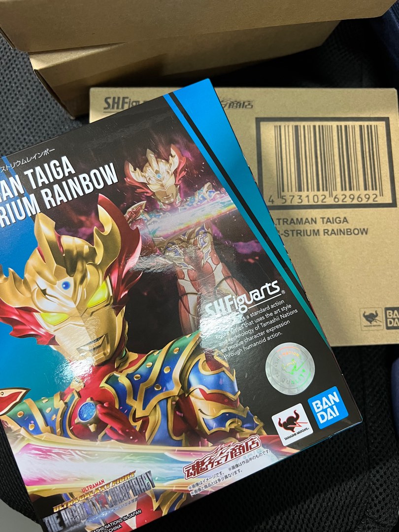 二手 SHF Ultraman Taiga Tri Strium Rainbow 超人泰迦, 興趣及遊戲, 玩具 & 遊戲類 - Carousell