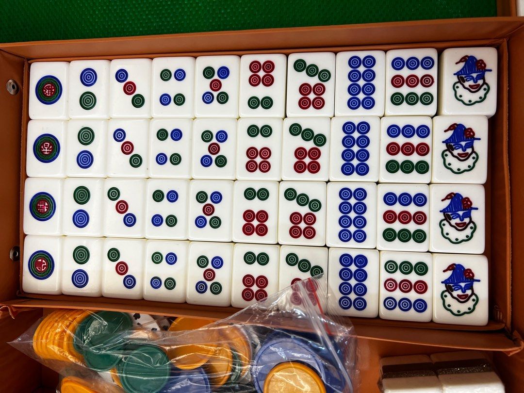 A2 Mahjong Set - Dark Silver Color (superb condition), Everything Else ...