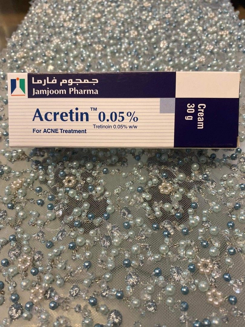 Acretin 0.05% cream 30g, Beauty & Personal Care, Face, Face Care on ...