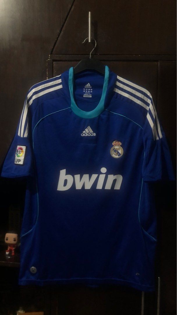 Adidas 08/09 Real Madrid Away Football/Soccer Jersey, Men's Fashion ...