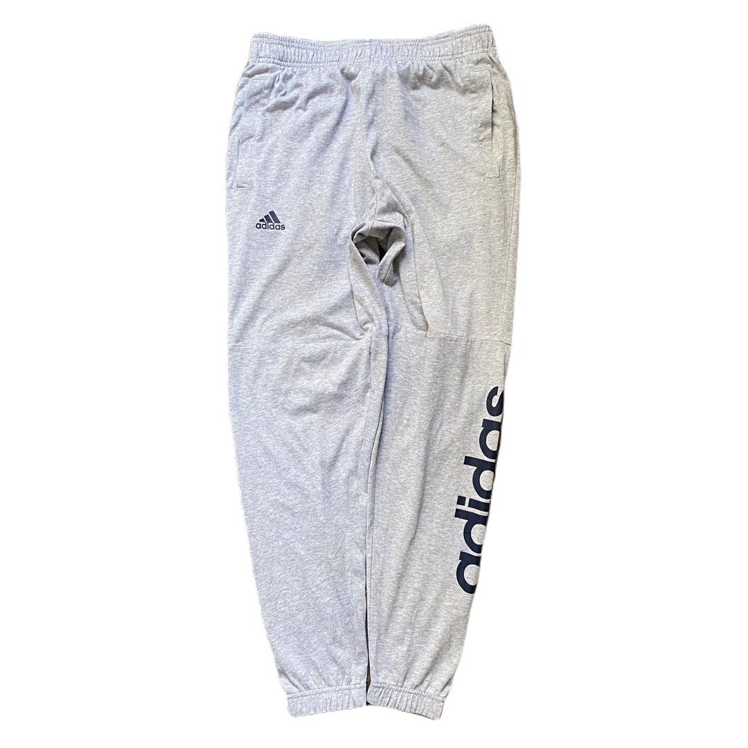 Adidas Essentials Linear Logo Jogger Pants, Men's Fashion, Bottoms ...