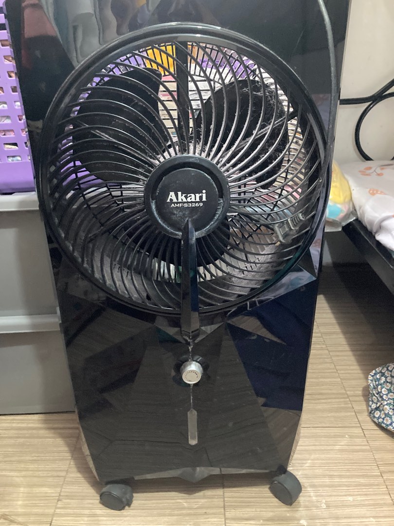 Akari rechargeable fan, Furniture & Home Living, Lighting & Fans, Fans ...