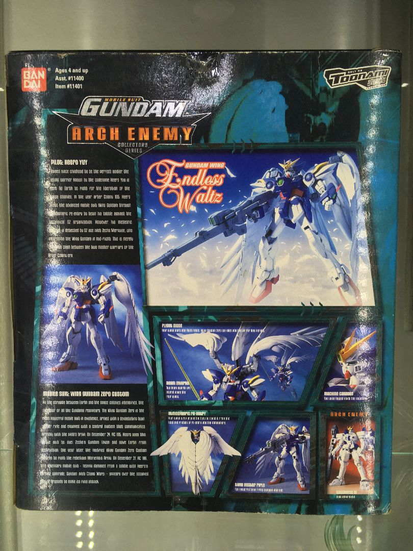Arch Enemy Collectors Series Wing Gundam Zero Custom, Hobbies & Toys ...
