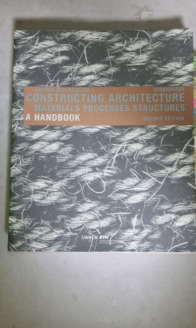 Architecture Books - Constructing Architecture, Hobbies & Toys, Books & Magazines, Textbooks on ...