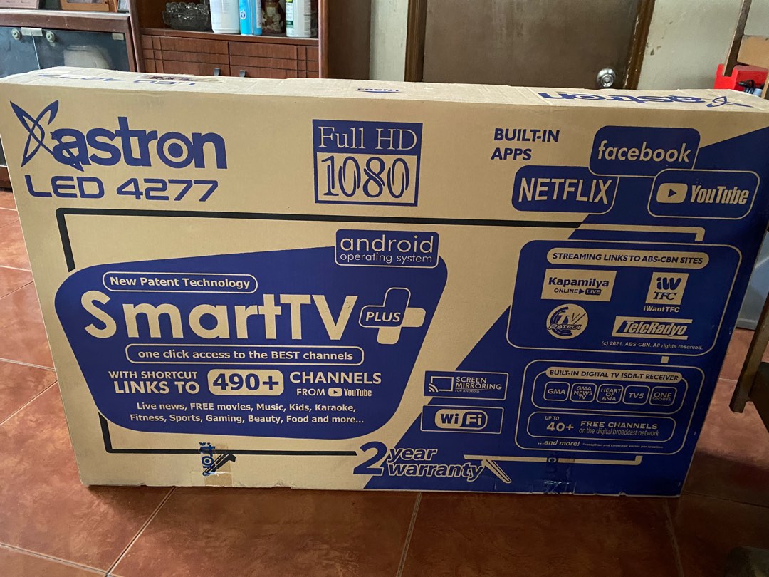 Astron LED 4277, TV & Home Appliances, TV & Entertainment, TV on Carousell