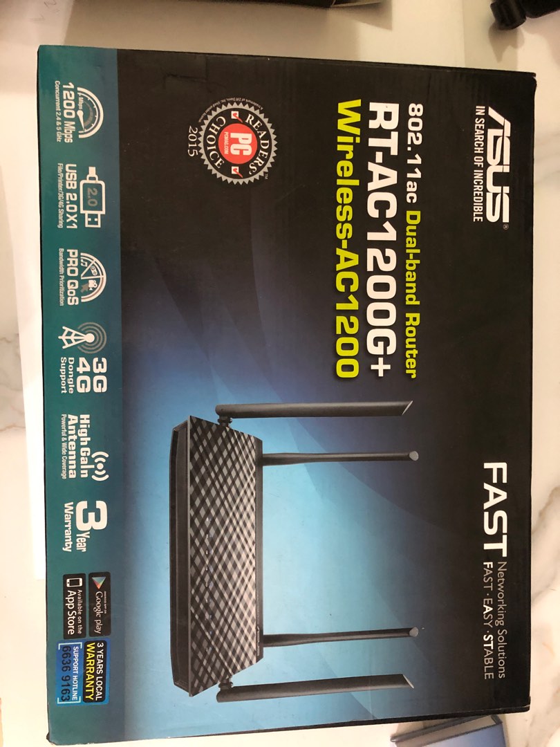 ASUS Router, Computers & Tech, Parts & Accessories, Networking on Carousell