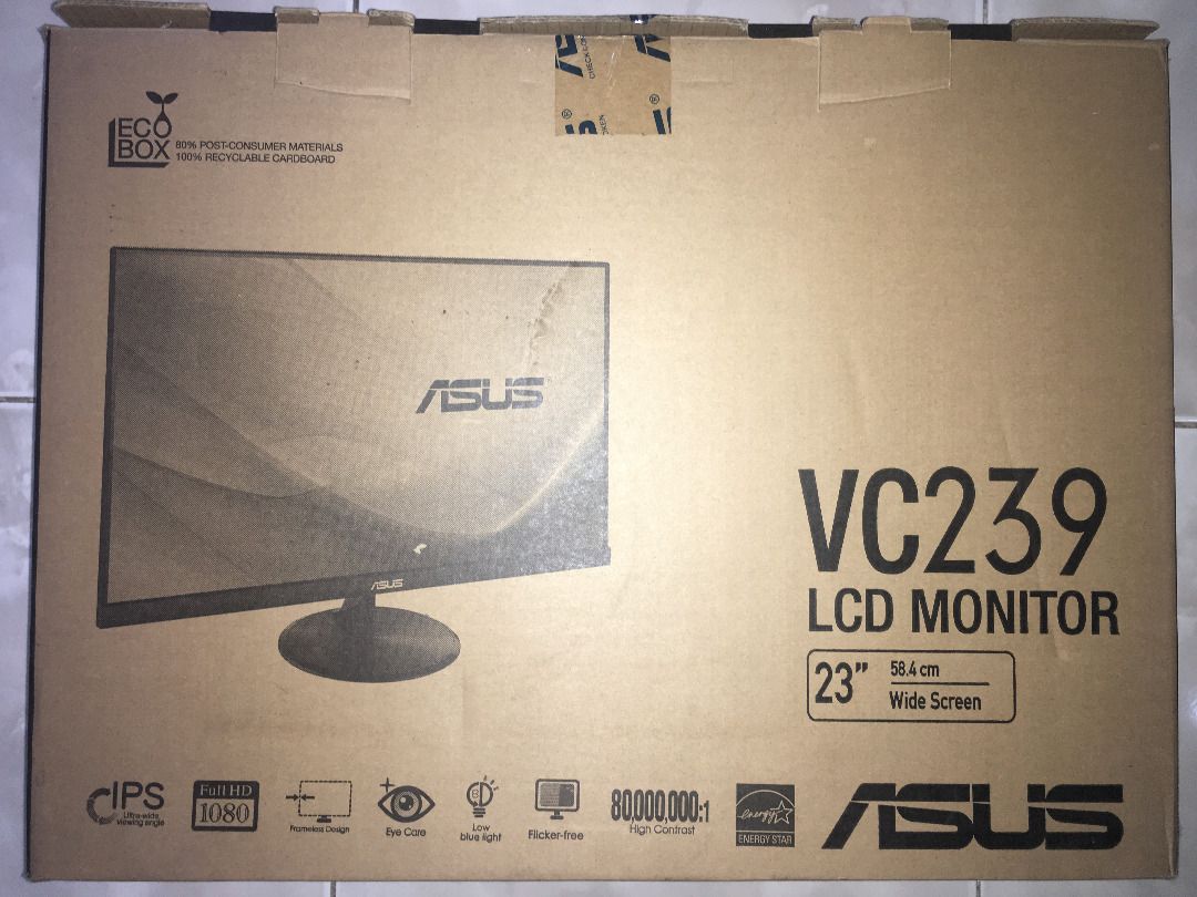Asus VC239H Monitor, Computers & Tech, Desktops on Carousell