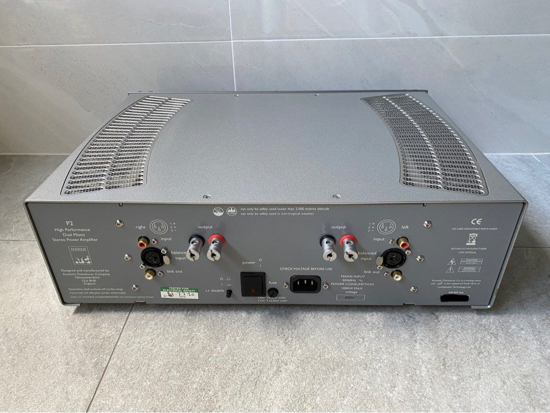 ATC P2 Power Amplifier, Audio, Soundbars, Speakers & Amplifiers on ...