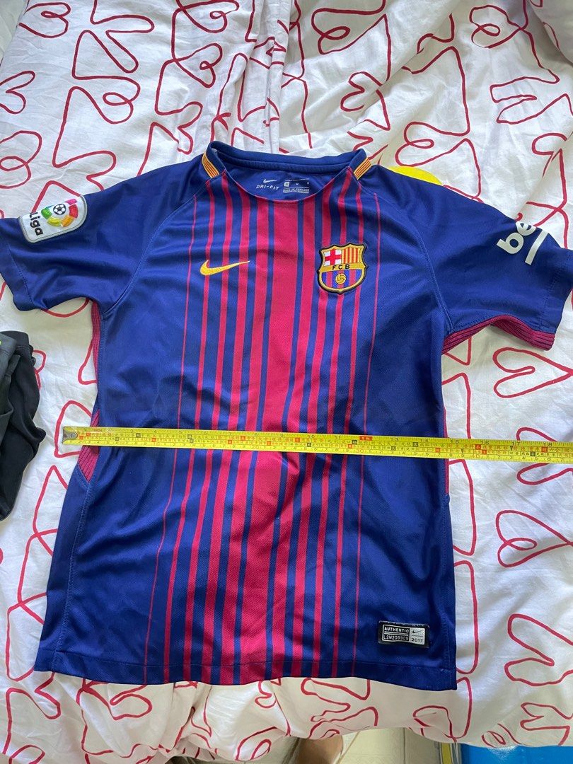 Authentic Nike FCB jersey set, Babies & Kids, Babies & Kids Fashion on ...