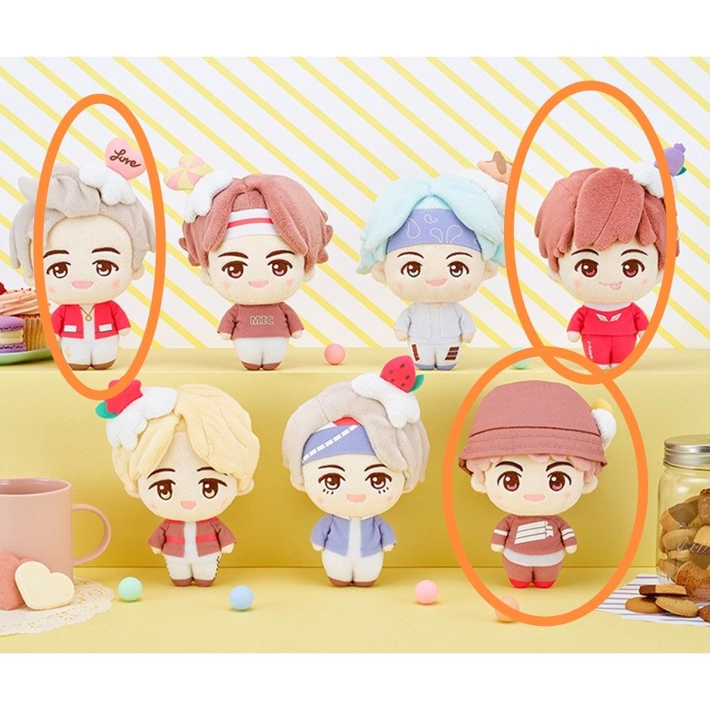 Authentic Tinytan Bangtan Boys Bts Kuji Sweet Time Plush Jhope Jungkook RM, Hobbies & Toys, Toys ...