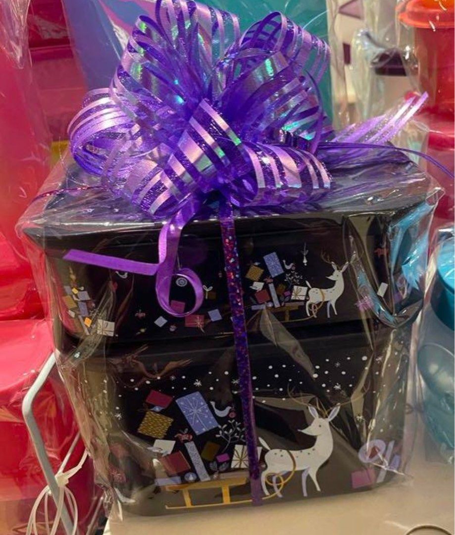 Authentic Tupperware Christmas edition, Food & Drinks, Gift Baskets ...