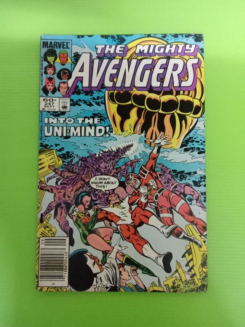 Avengers #247 ( Al Milgrom/Joe Sinnott - Cover Art ) Marvel BRONZE Age ...