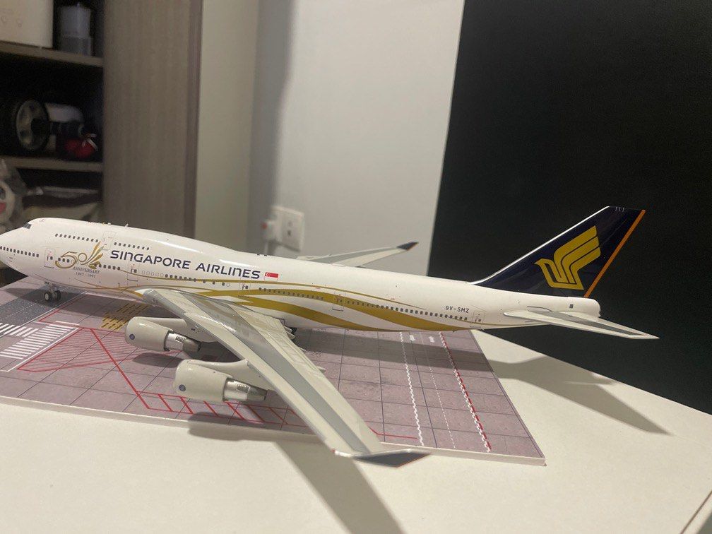 B models(Inflight mould) 1/200 Singapore Airlines SG50 special livery ...