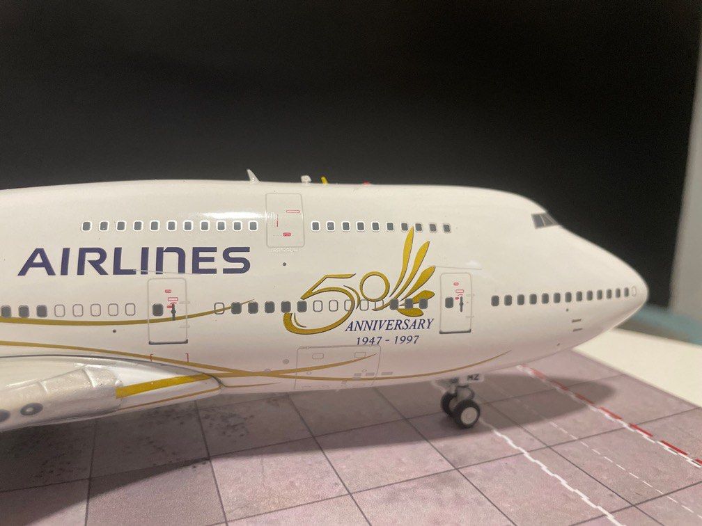 B models(Inflight mould) 1/200 Singapore Airlines SG50 special livery ...