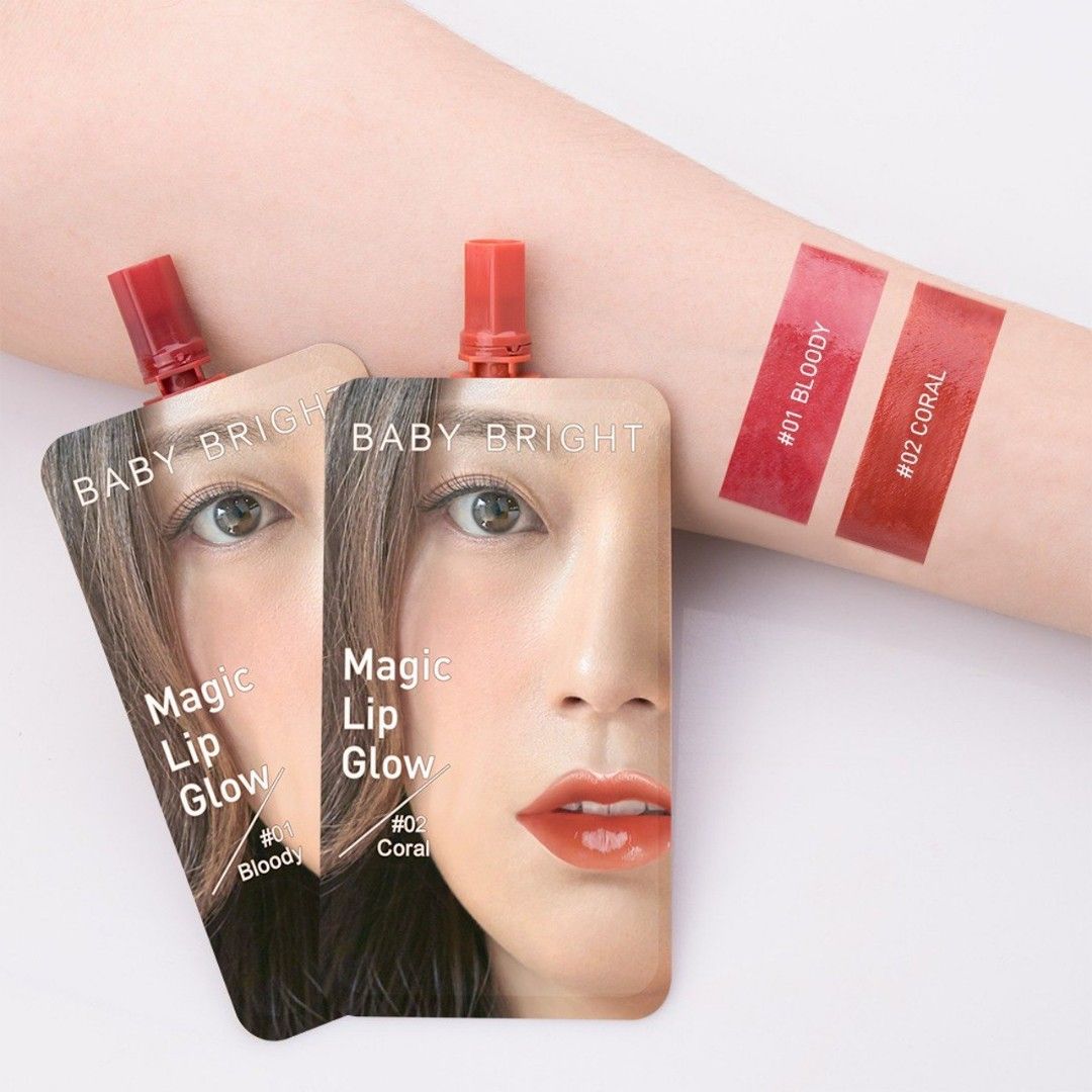 BABY BRIGHT MAGIC LIP GLOW ready stock code 01 sahaja, Beauty ...