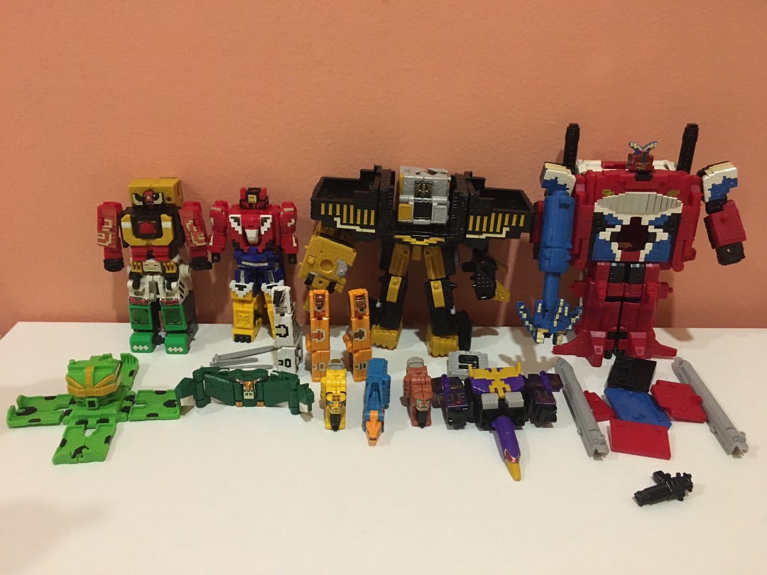 Bandai Minipla Sentai Zyuohger Zyuohking Zyuohwild Dodekaioh Complete Set Power Rangers Hobbies