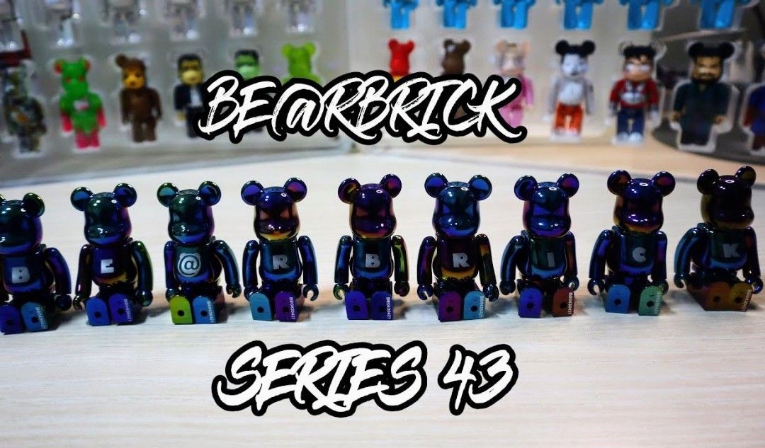 Bearbrick Series 43 Basic Full Set, Hobbies & Toys, Memorabilia & Collectibles, Vintage ...
