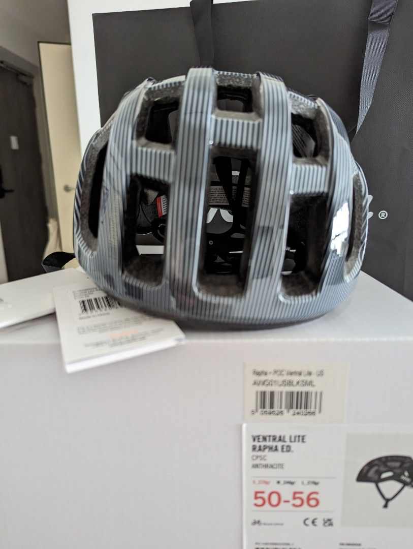 Bicycle Helmet: RAPHA + POC VENTRAL LITE, Sports Equipment, Bicycles ...