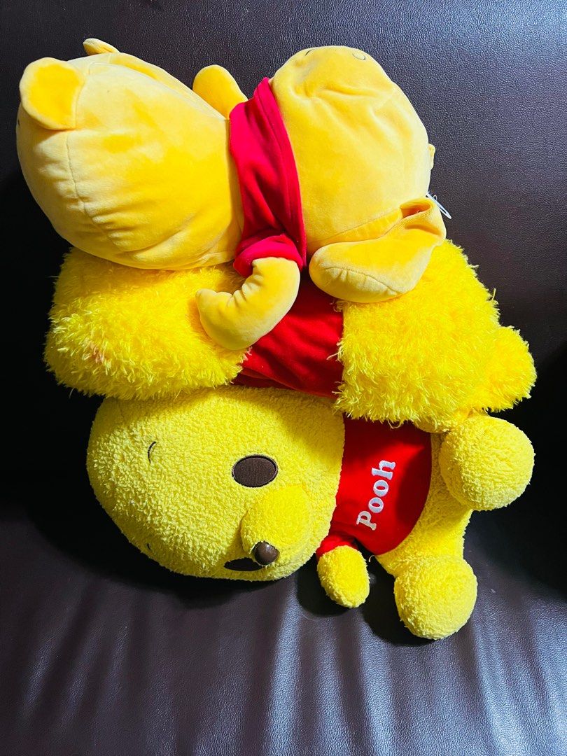 BIG Winnie the POOH Bundle of 3, Hobbies & Toys, Toys & Games on Carousell