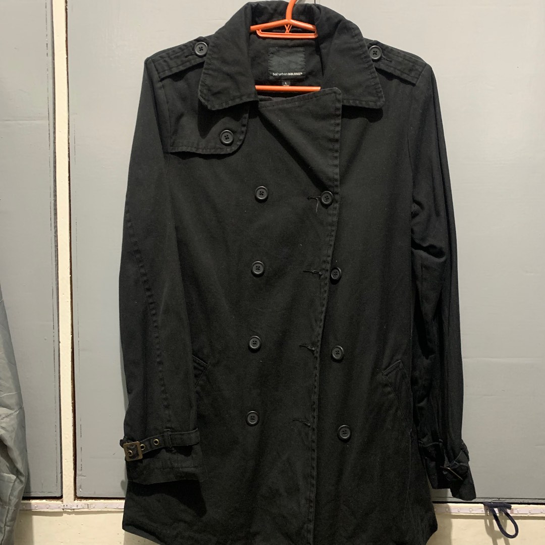black baleno coat (?), Women's Fashion, Coats, Jackets and Outerwear on ...
