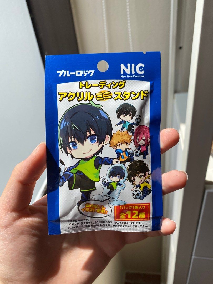 Blue lock mini acrylic stand blind pack, Hobbies & Toys, Memorabilia ...