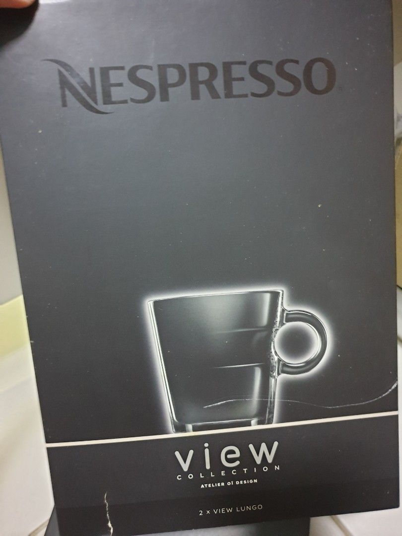 BN Nespresso VIEW Lungo cups and saucers, TV & Home Appliances, Kitchen ...