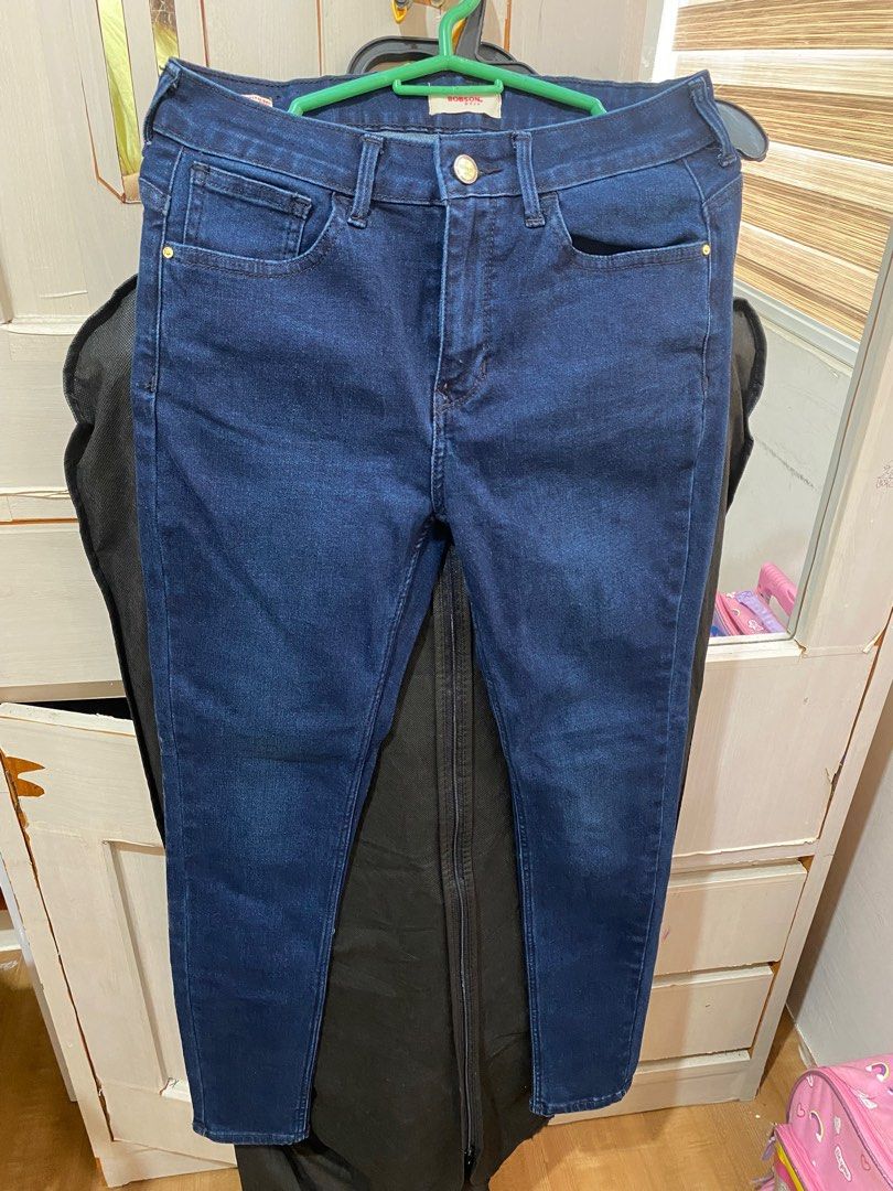 Bobson HW denim pants, Women's Fashion, Bottoms, Jeans on Carousell