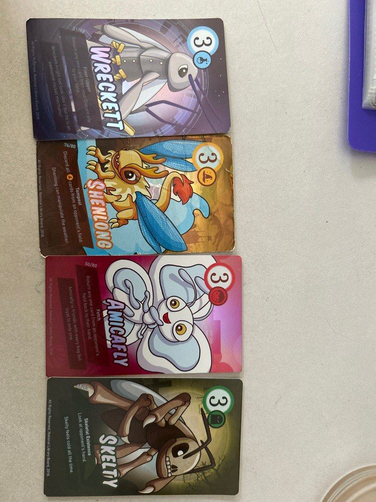 Book Bug Cards, Hobbies & Toys, Toys & Games on Carousell